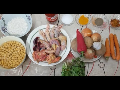 Uşaqlar üçün toyuq şorbası / Vitamin chicken soup for children