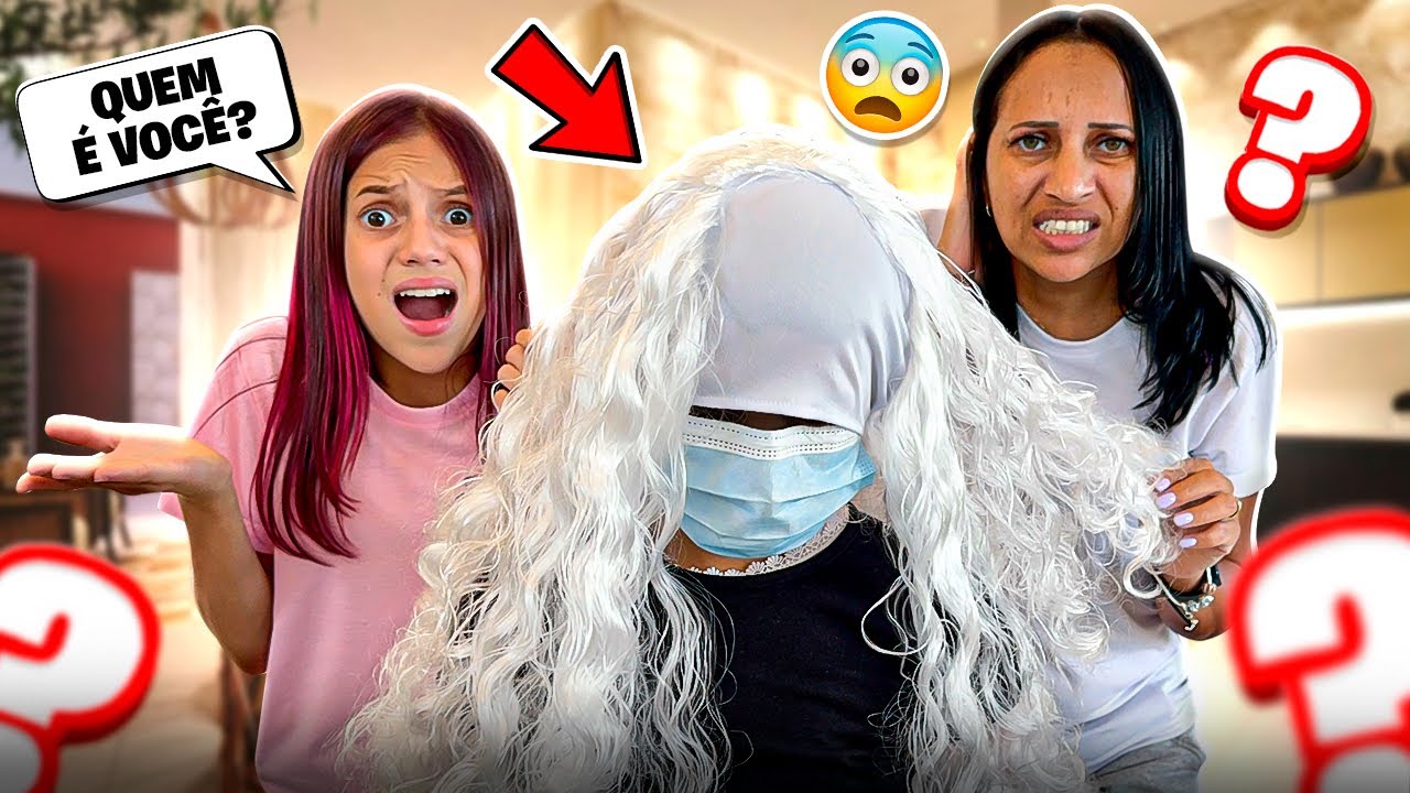 UMA MENINA MISTERIOSA INVADIU NOSSA CASA (JÉSSICA E FAMÍLIA) - YouTube