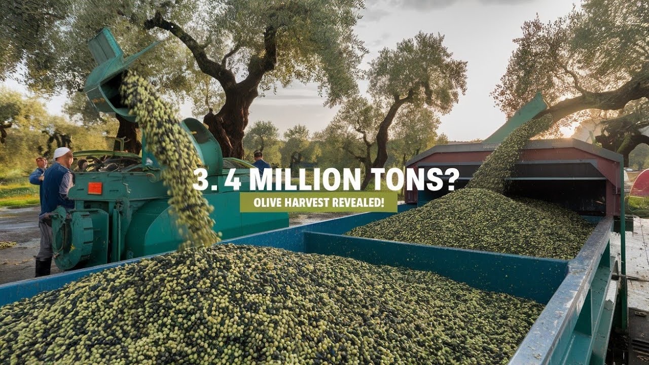 3.4 Million Tons of Olives?! Inside the World's Biggest Olive Harvest ...