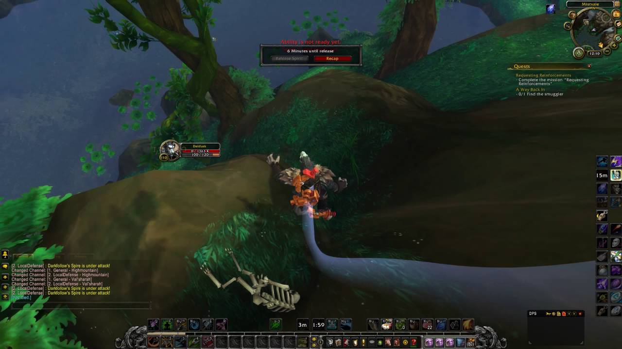 World of Warcraft: Legion - Aviana Second Try Bug - YouTube