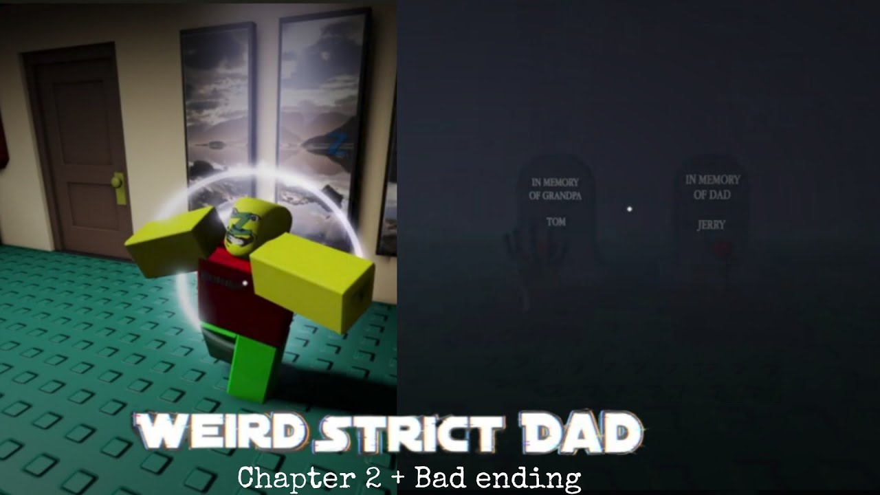 Weird strict dad Chapter 2 + Bad ending |PS4| Full walkthrough - YouTube