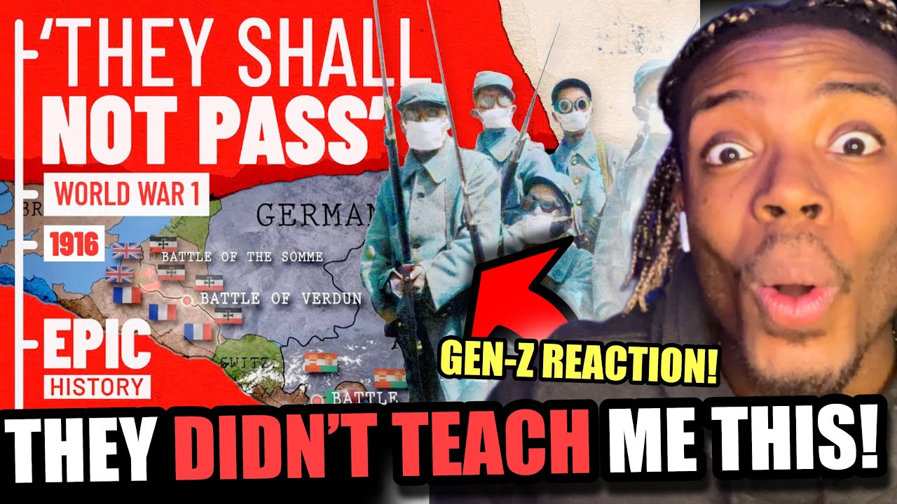 World War 1, 1916 Epic History (GEN-Z BRITISH REACTION!!) - YouTube