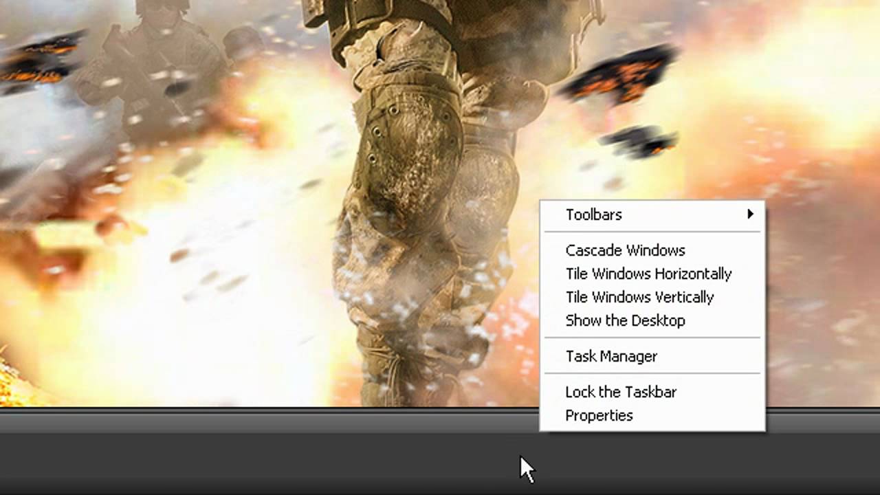 Customizing The Taskbar - Works on Vista and XP (HD 720p) - YouTube