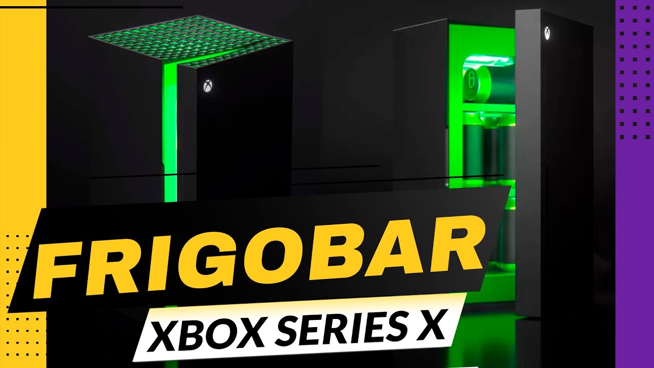 FRIGOBAR DO XBOX SERIES | Recebe Data de Lançamento - YouTube