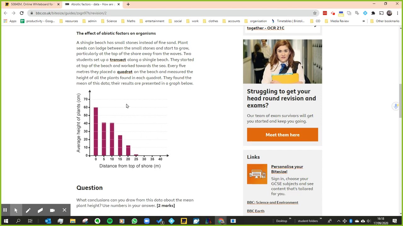 Abiotic factors and sampling (GCSE Biology) - YouTube