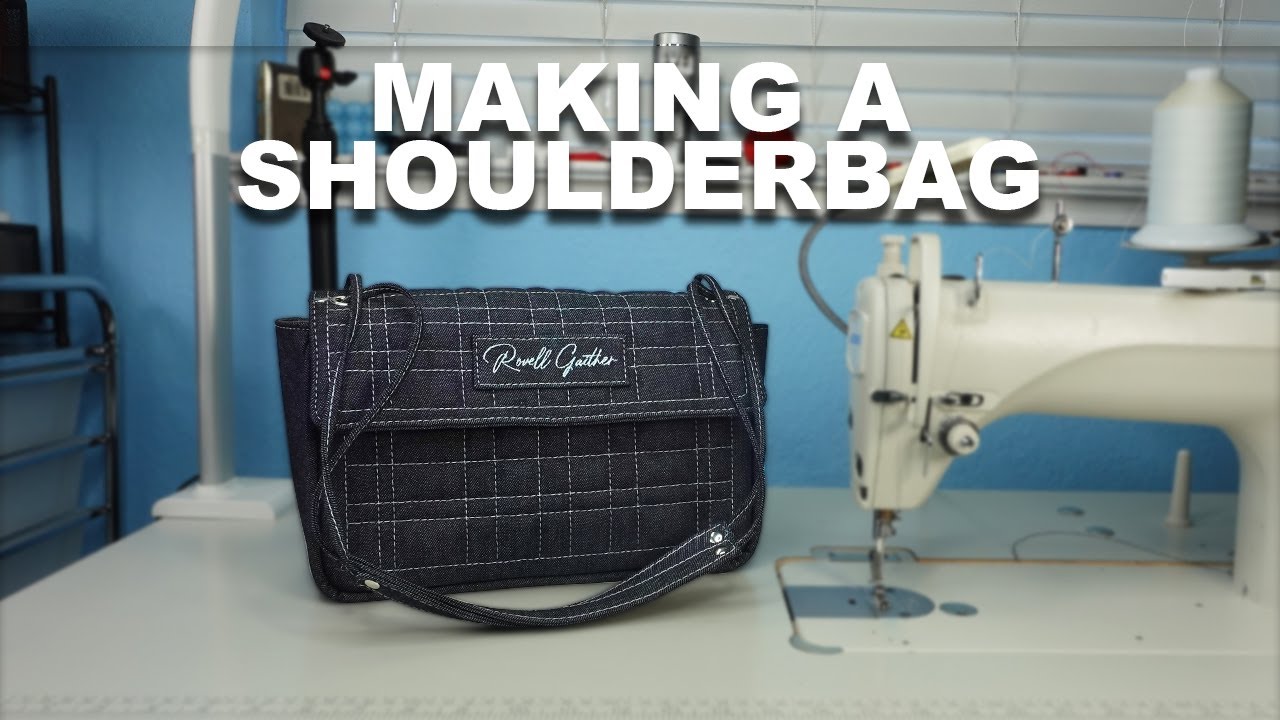 How To Make A Shoulder Bag! Making A Shoulder Bag! - YouTube