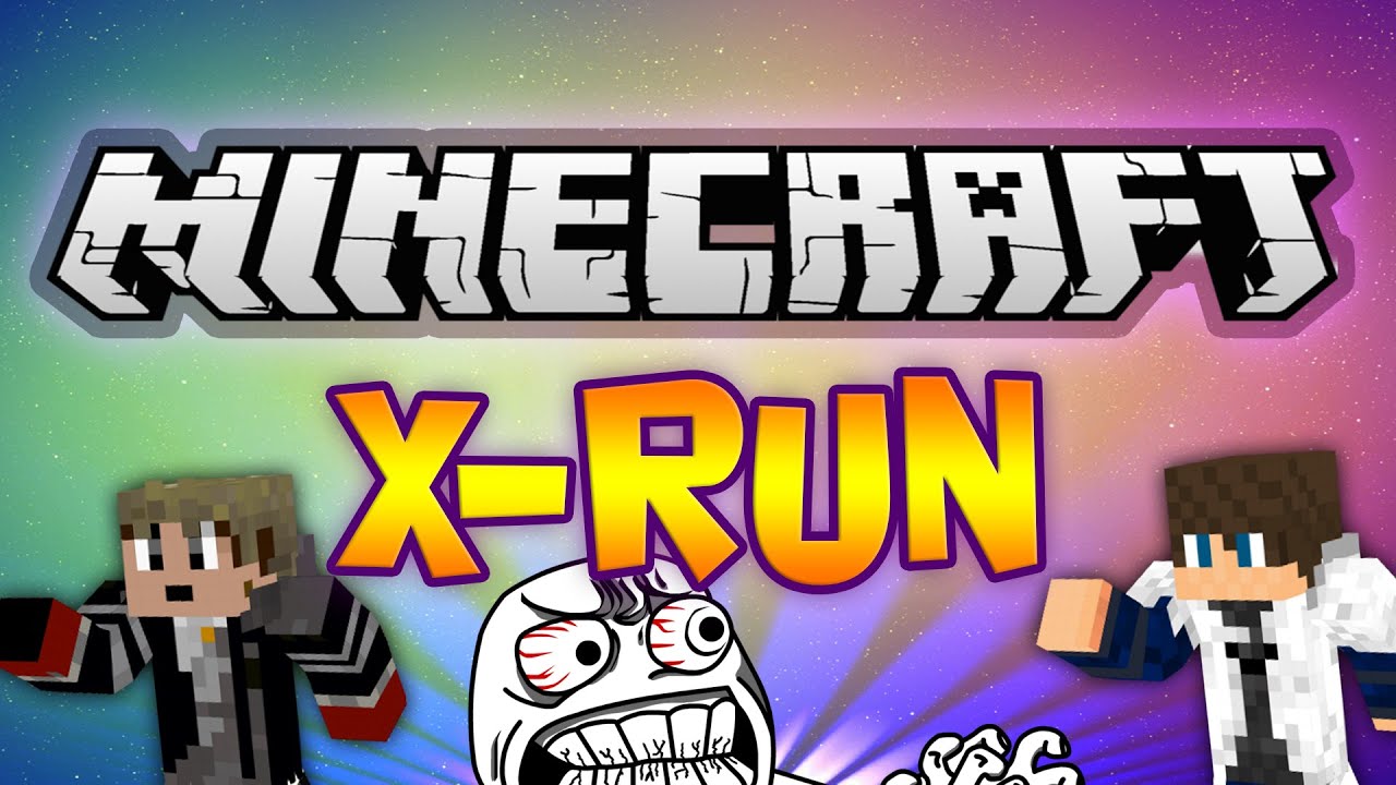 Minecraft Mini-Game : X-RUN ! w/N3roGames - YouTube