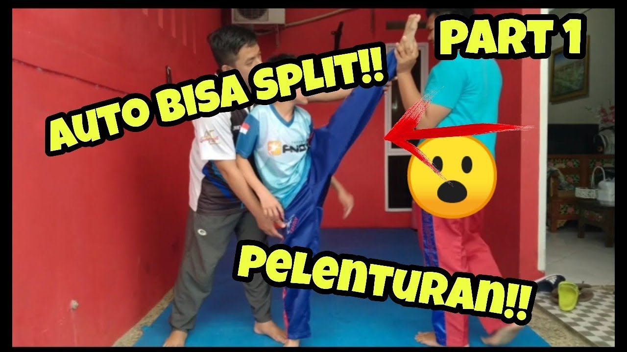 TUTORIAL AGAR BISA SPLIT | MELATIH PELENTURAN KAKI || AND ONE TAEKWONDO ...