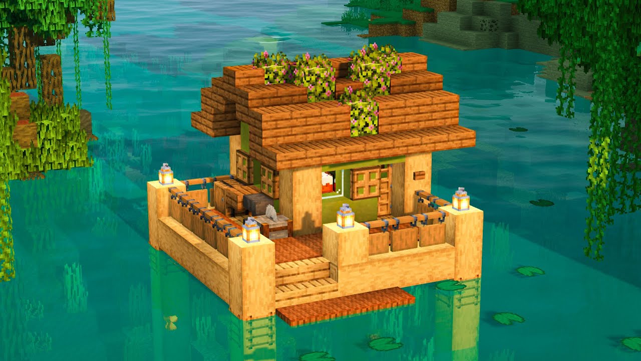 Minecraft | How to Build a Lake House - YouTube