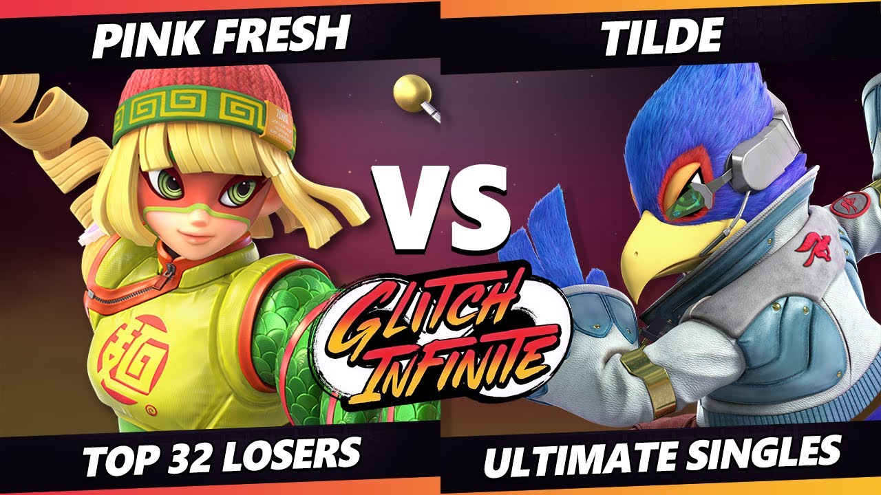 Glitch Infinite Top 32 - Pink Fresh (Min Min) Vs. Tilde (Falco) - SSBU ...