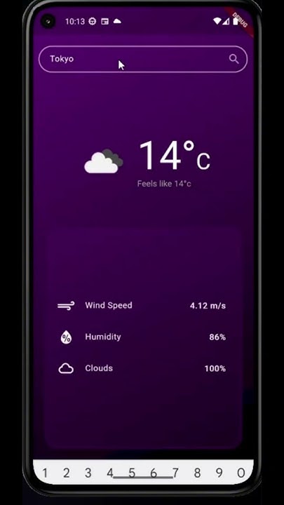 Flutter Weather App Openweather Api Asmr Programming Youtube