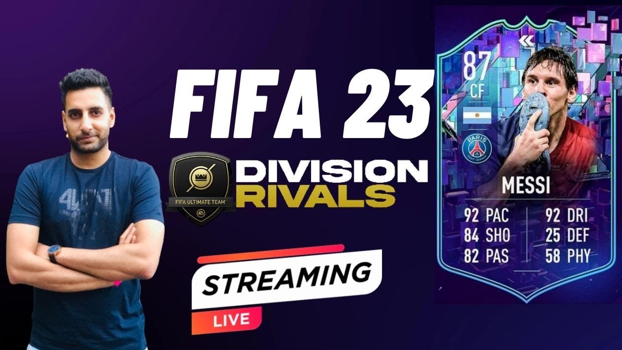 FIFA 23 LIVE Ultimate Team | Division Rivals | Flashback MESSI Incoming ...
