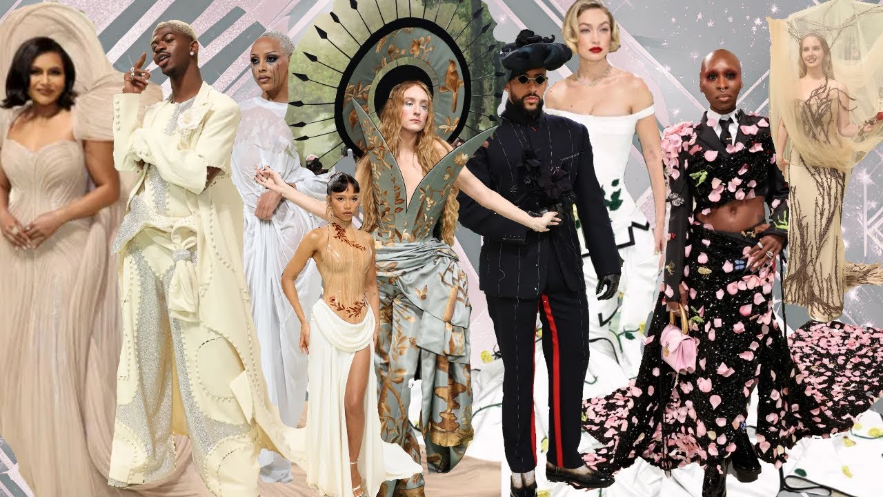 Met Gala fashions. Let's check them out - YouTube