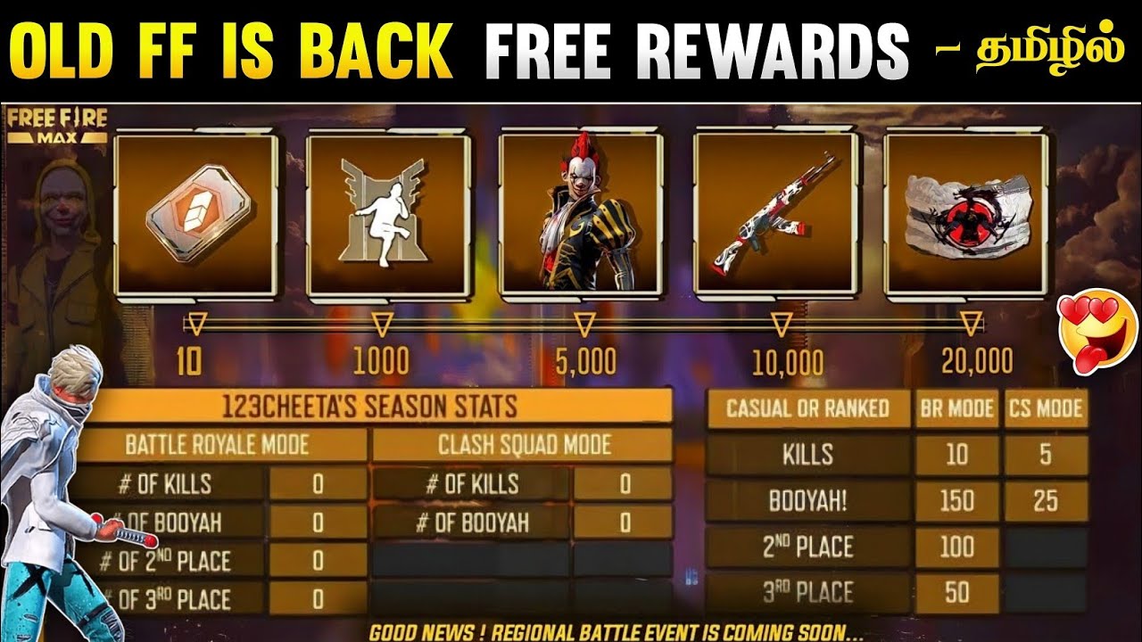 🔥 OLD FF IS BACK 🇮🇳 NEW SERVER | NEW FREE REWARDS FREE FIRE | REMOVE ...