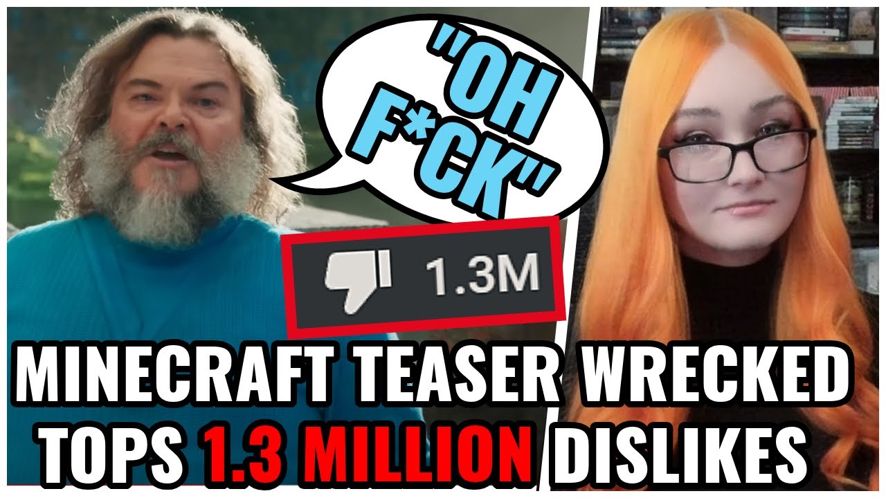 Minecraft WRECKED, Cringe Movie Teaser Tops 1.3 MILLION Dislikes - YouTube