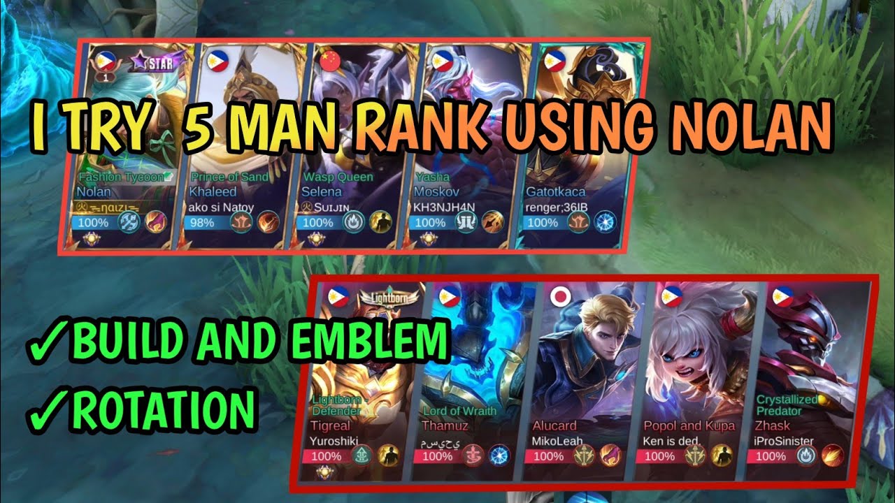 5 MAN ROTATION USING NOLAN (intense Gameplay) Dominate your opponent ...