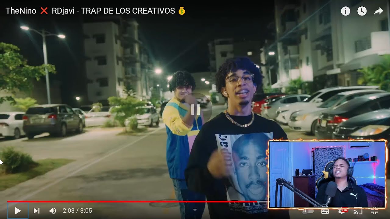 DOMINICANO REACCION a TheNino RDjavi - TRAP DE LOS CREATIVOS 💰 - YouTube