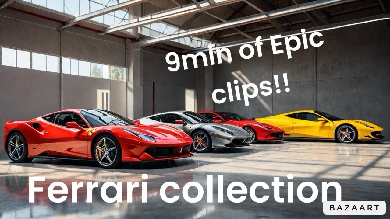Ferrari: The most insane Collection -9min of clips! #ferrari - YouTube