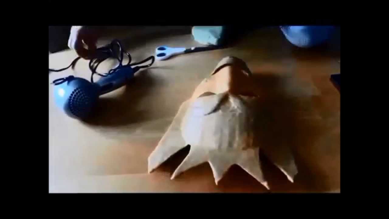How to build Zuko's blue spirit mask - YouTube