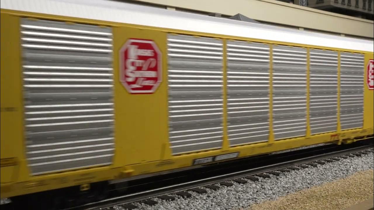 DK's O Gauge Trains-Atlas Multi-Max Auto Carriers and Atlas Articulated Auto Carriers_Clip B ...