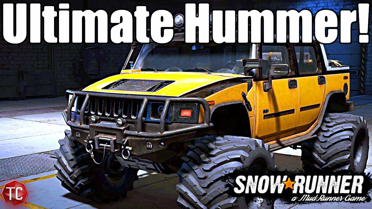 SnowRunner: THE ULTIMATE HUMMER H2! NEW Options, Tires, & MORE! - YouTube