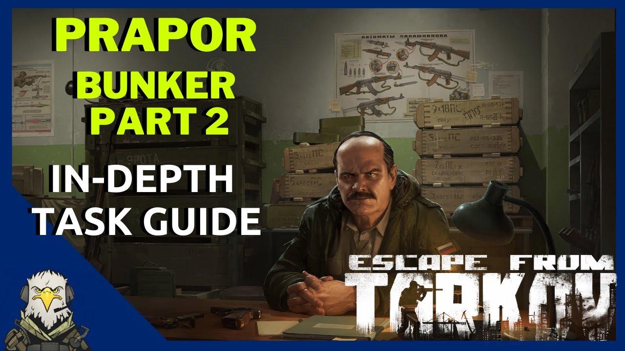Bunker Part 2/Reserve Underground - Prapor | EFT Guide 12.9 - YouTube