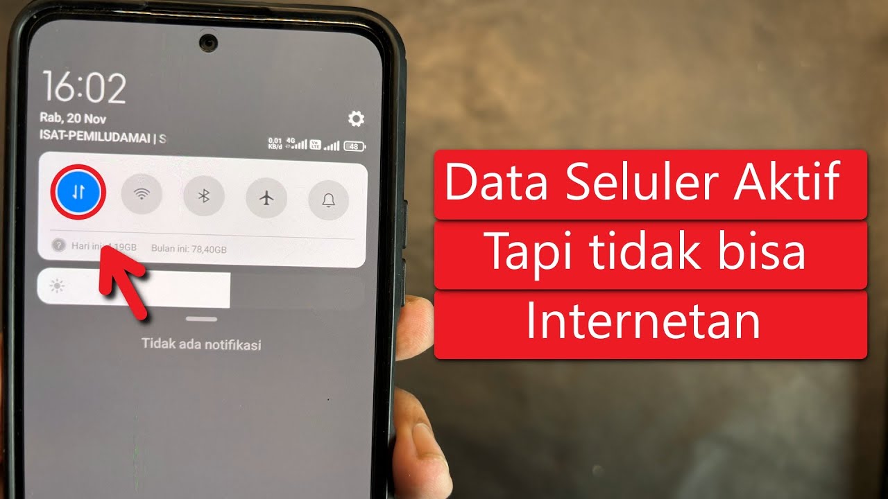 Cara Mengatasi Data Seluler Aktif tapi tidak bisa Internet - YouTube