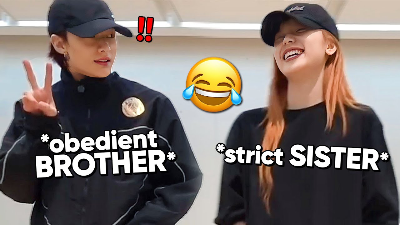 Yeji and Hyunjin being the HWANG siblings (a mess) - YouTube