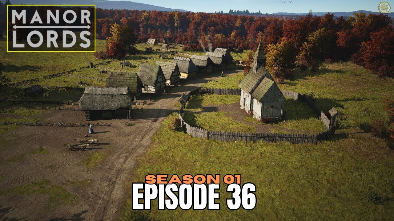 Church And Clothing Stall! Manor Lords Gameplay [S01E36] - YouTube