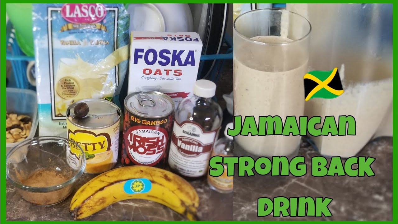 Jamaican Strong Back Drink (Irish Moss Punch) - YouTube