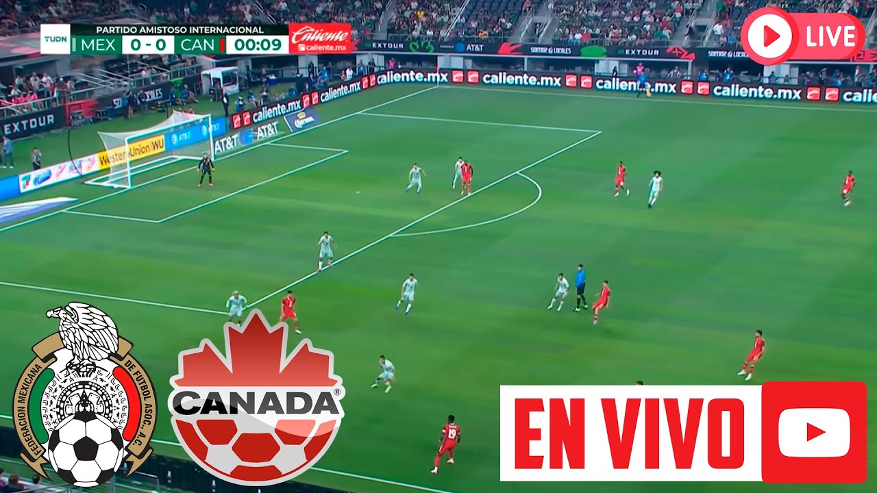 Mexico vs Canada en vivo, Donde ver Mexico vs Canada - Concacaf Nations ...