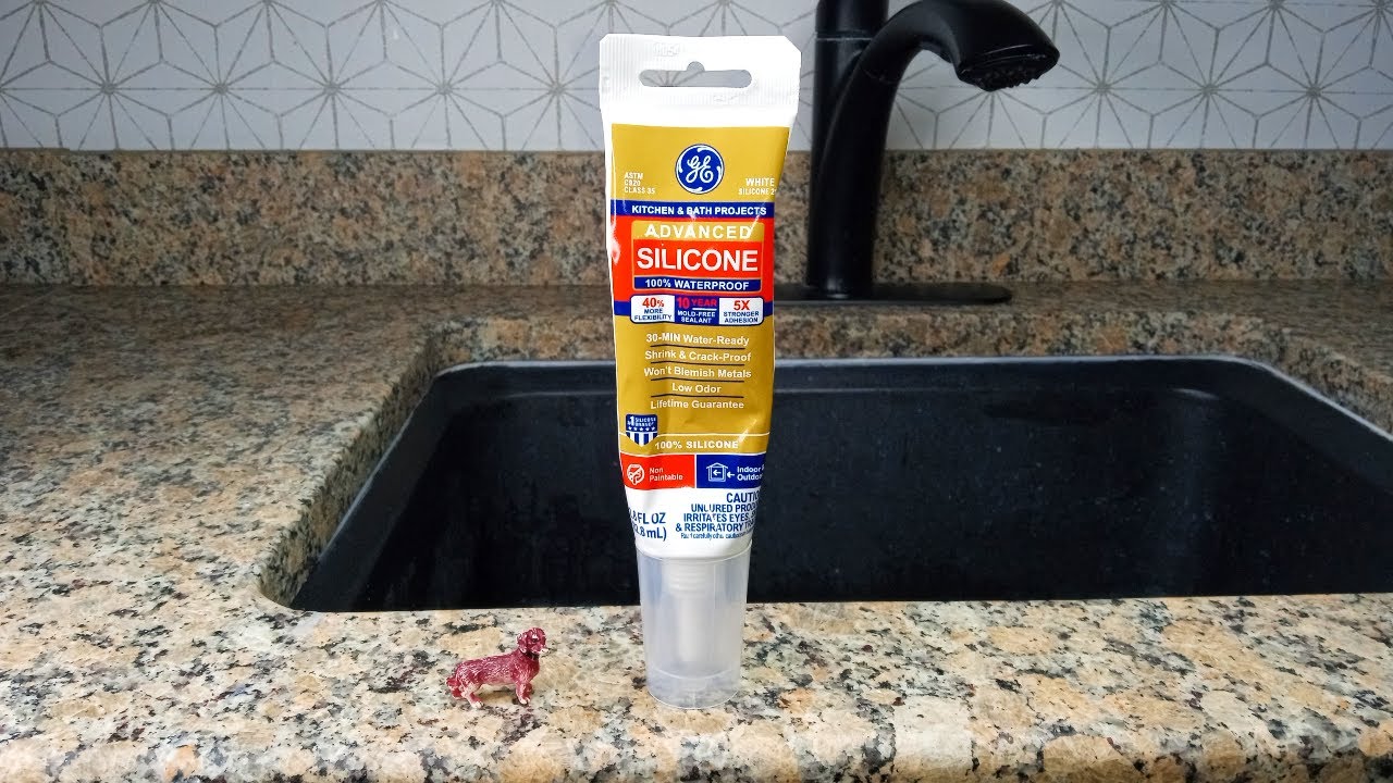 How To Silicone Caulk Undermount Kitchen Sink - Do It with Douglas - YouTube