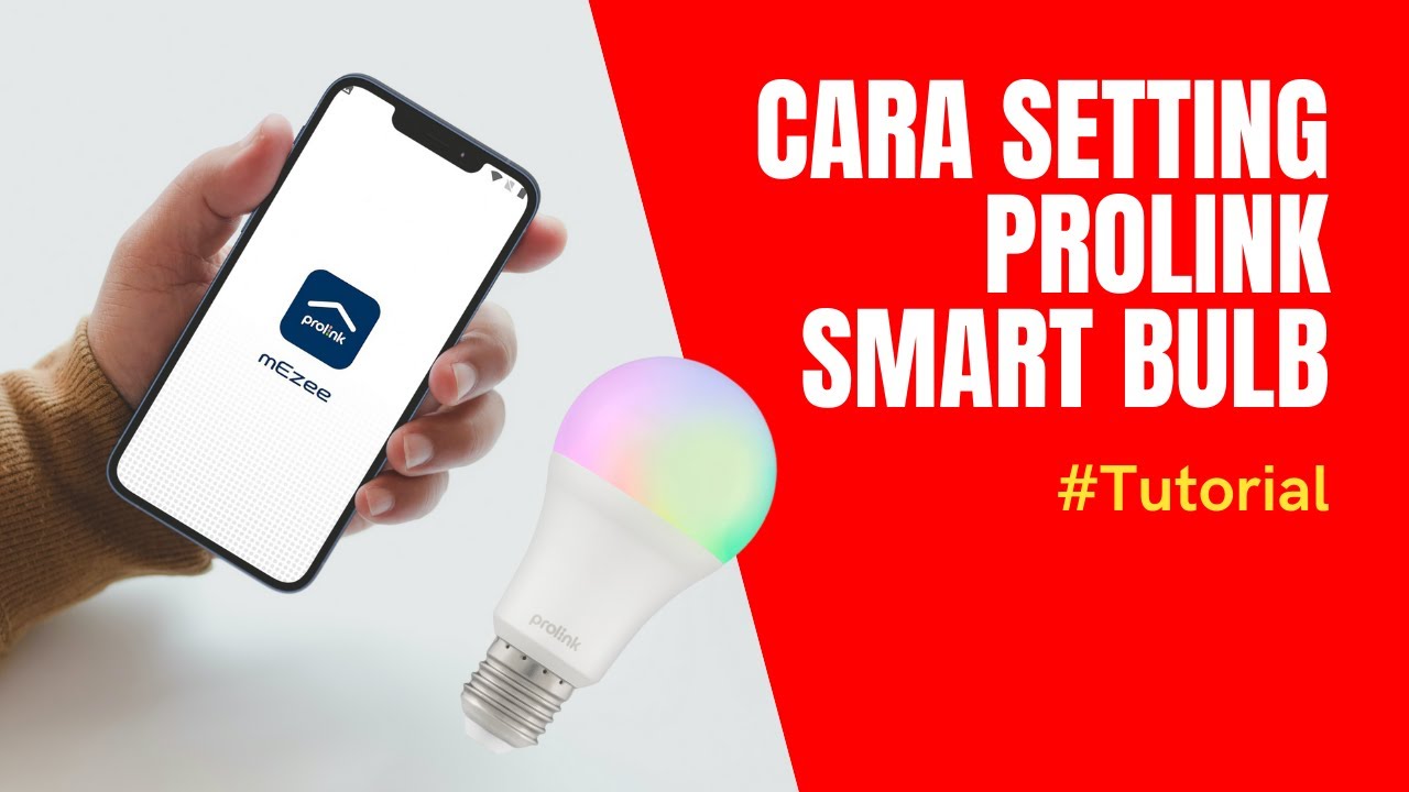 Cara Setting Prolink Smart Bulb pertama kali - YouTube