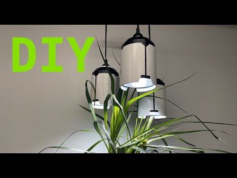 Cyberpunk Pendant Lamp DIY - YouTube