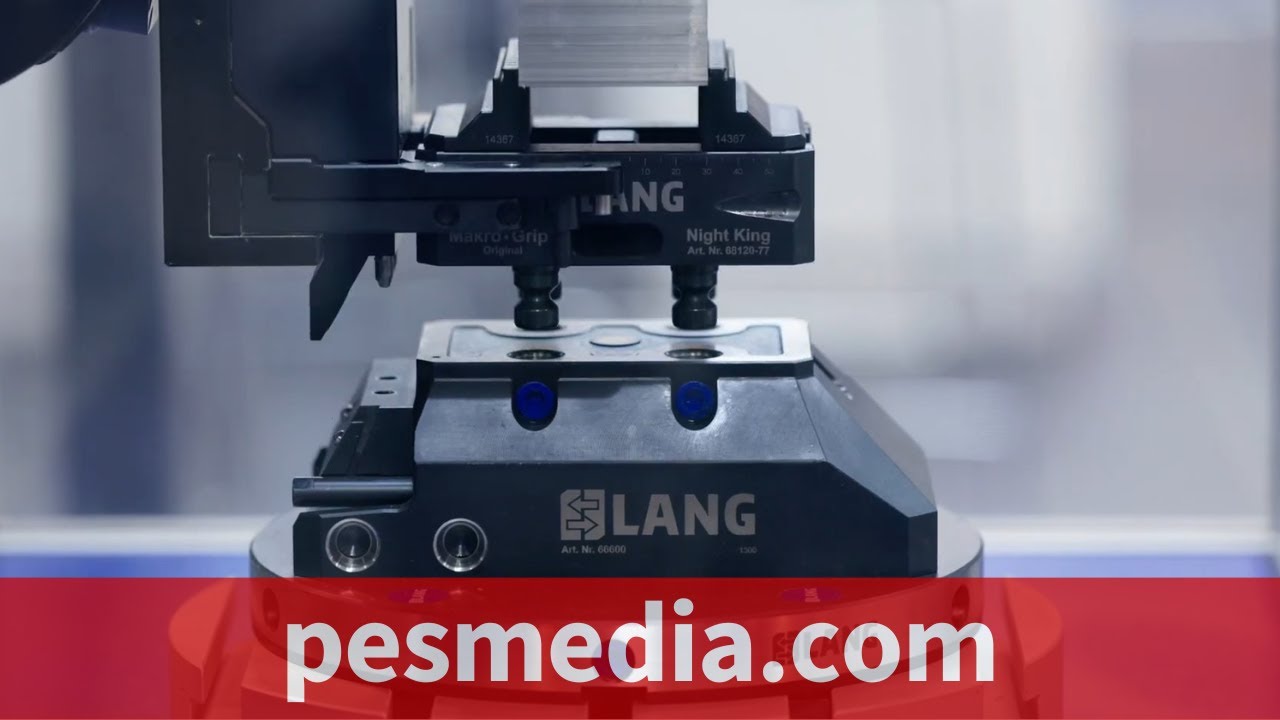 Leading 5-axis workholding from Lang Technik UK - YouTube