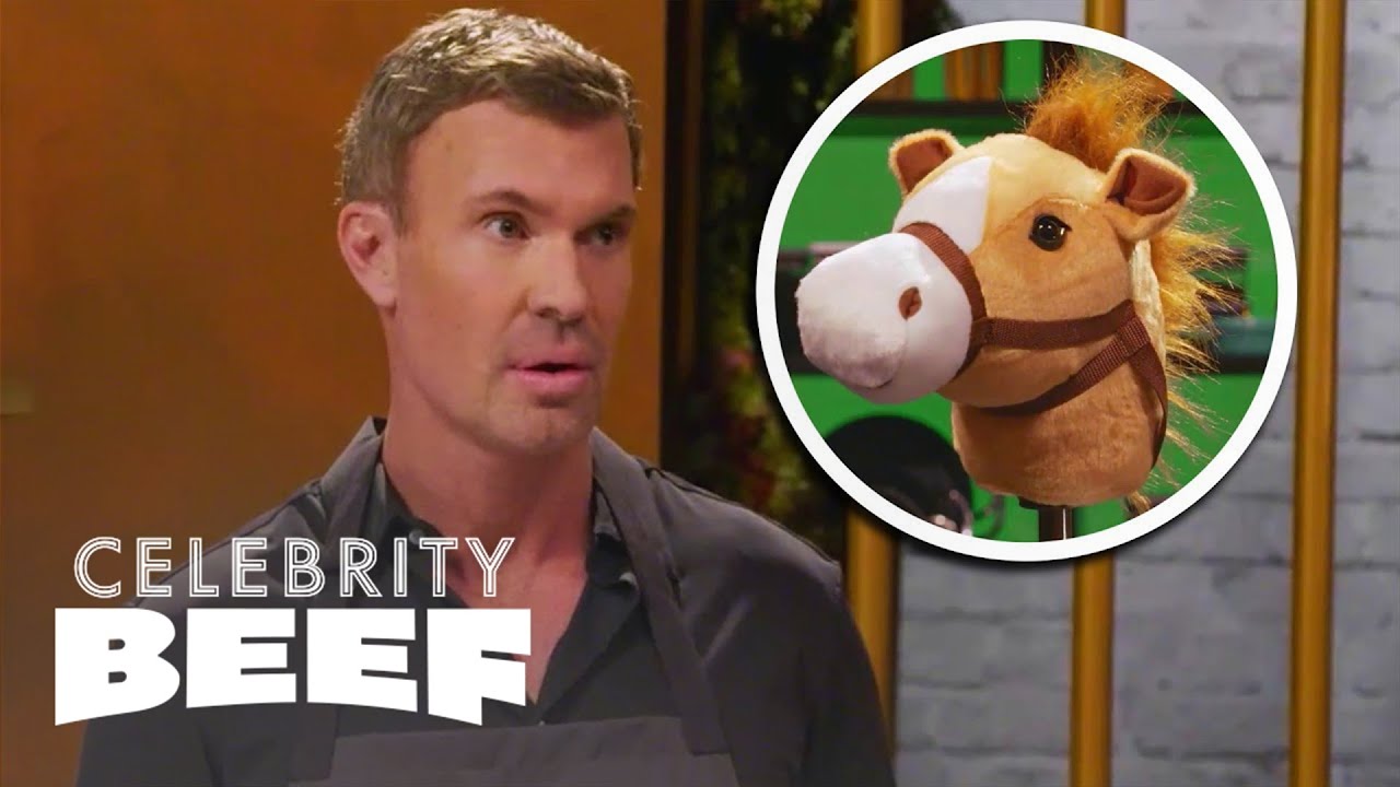 Jeff Lewis Forced to Grocery Shop With Toy Horse Between Legs ...