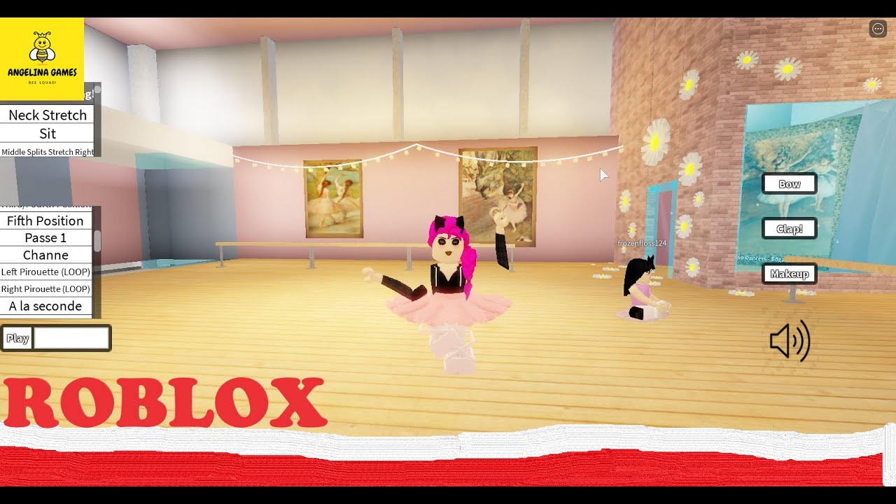 Angelina Bailarina de Ballet en Roblox Roleplay - ANGELINA GAMES para ...