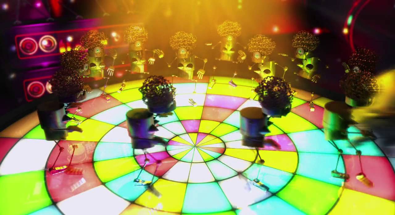 Boogie robots - YouTube