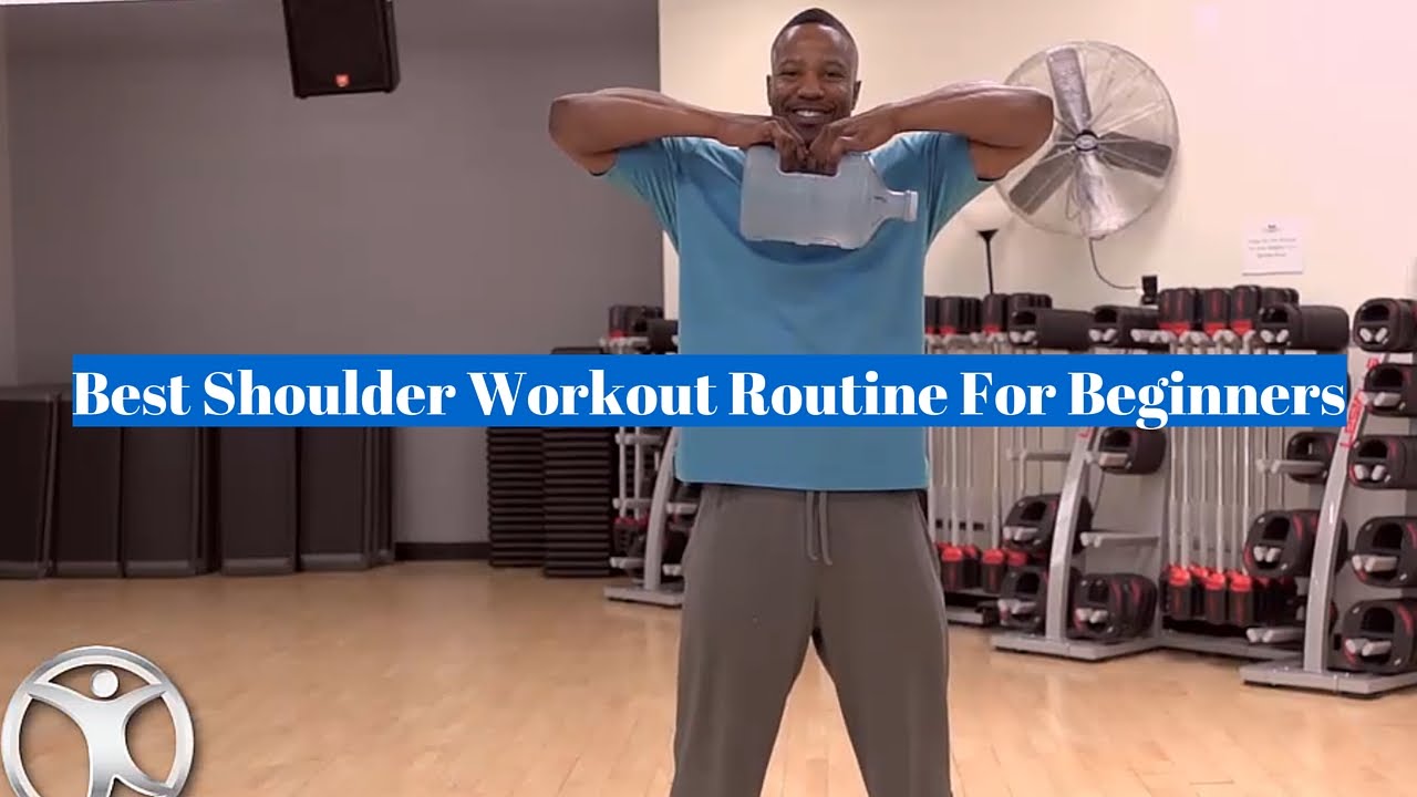 Best Shoulder Workout Routine For Beginners - YouTube