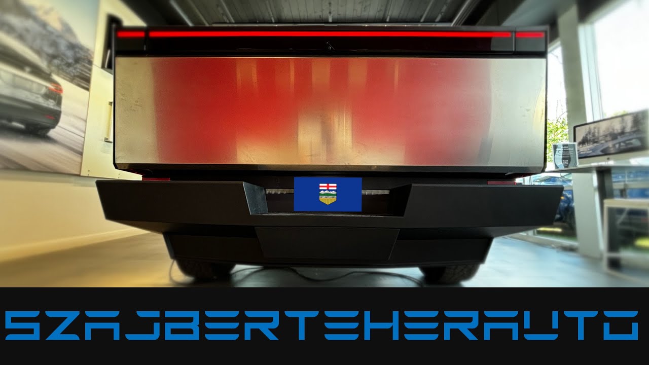 CYBERTRUCK a TESLA Calgary-nál ~~ 14/JUN/2024, 6702 Fairmount Dr. SE ...