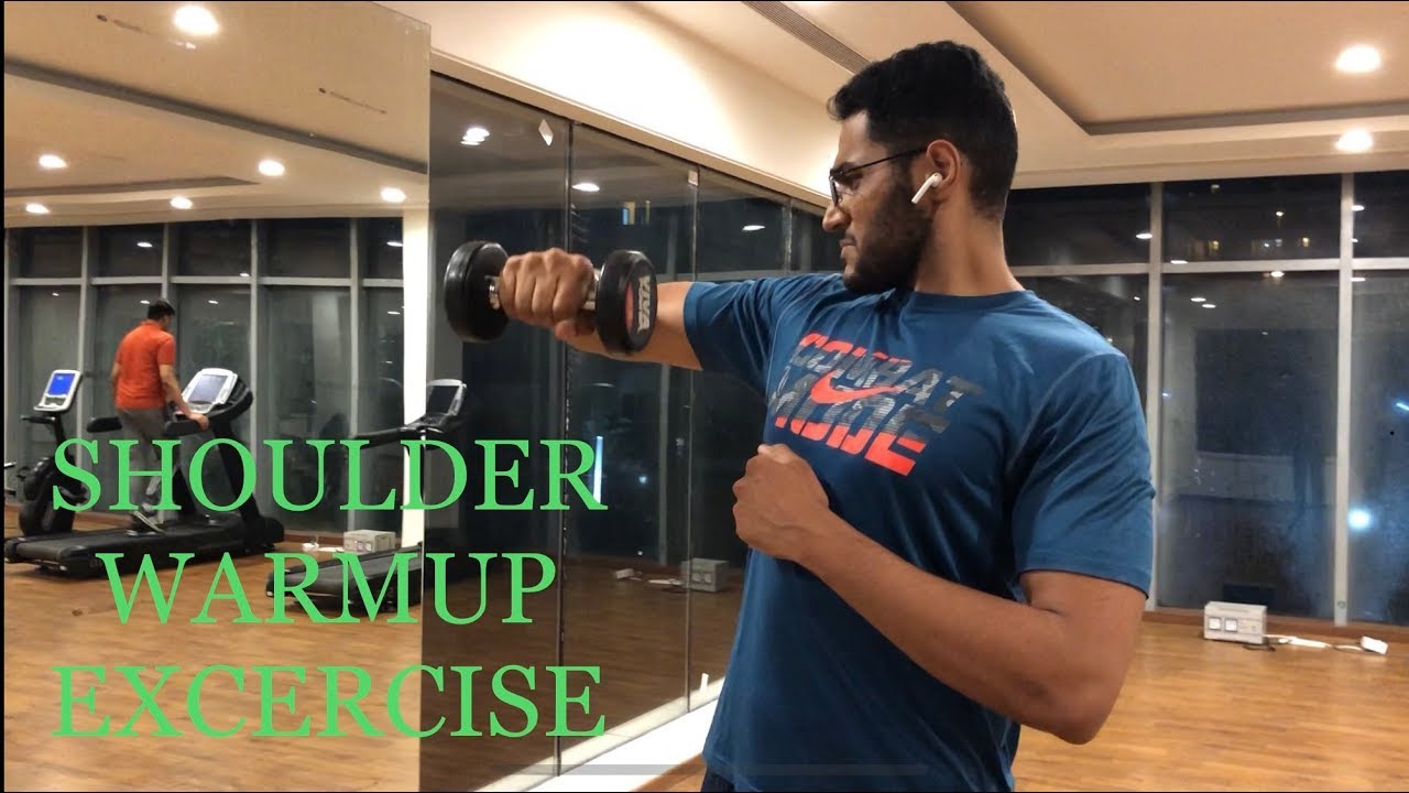 SHOULDER WARMUP EXERCISES - YouTube