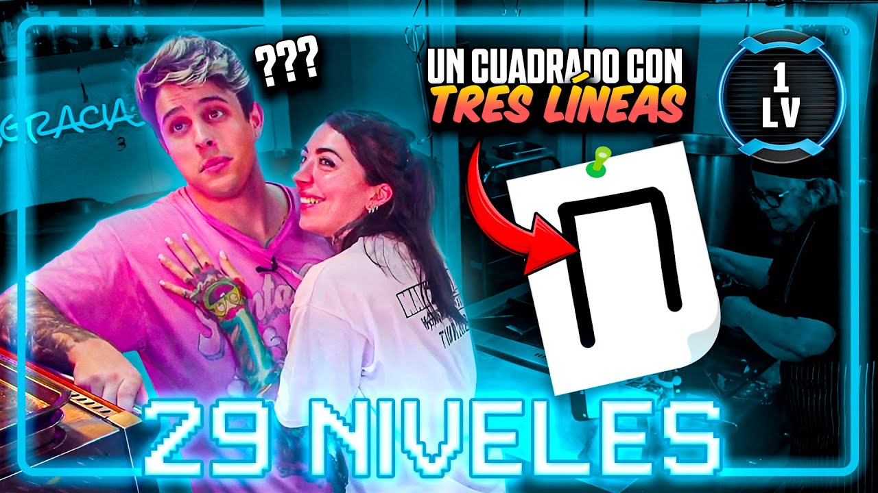 ¡EL RETO DE HACER UN CUADRADO CON 3 LÍNEAS! 🤔 NIVEL 1/29 - YouTube
