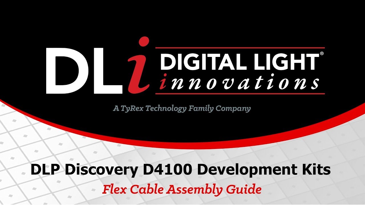 DLP® Discovery™ D4100 Development Kits Assembly Guide - YouTube