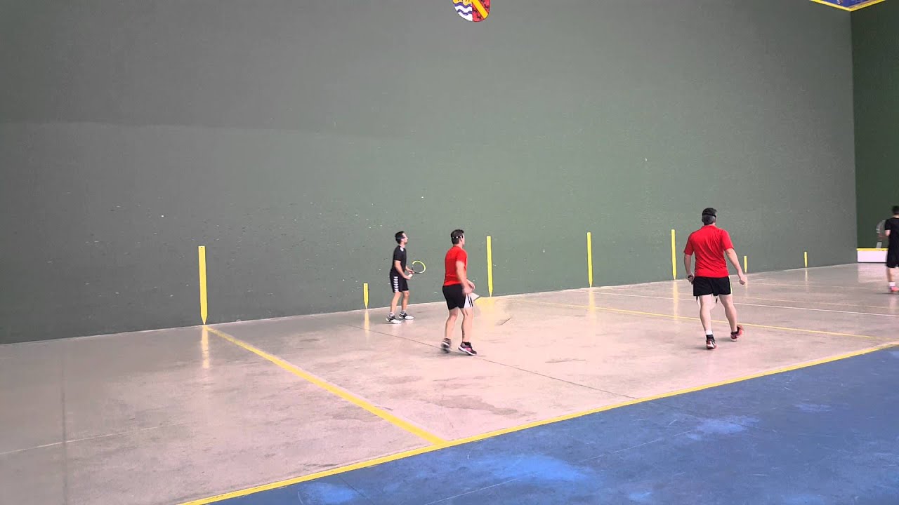 Frontenis final del master video 1 - YouTube