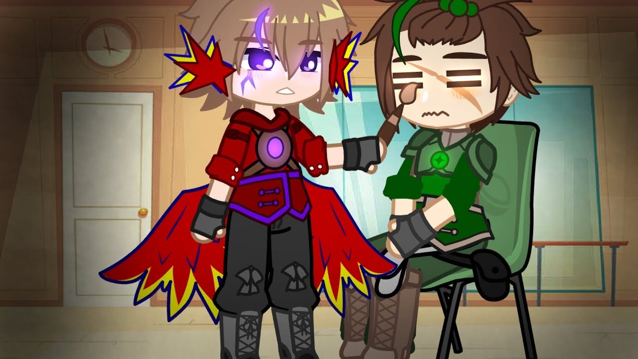 Joel pretending to be Xisuma //hermitcraft au//gacha - YouTube