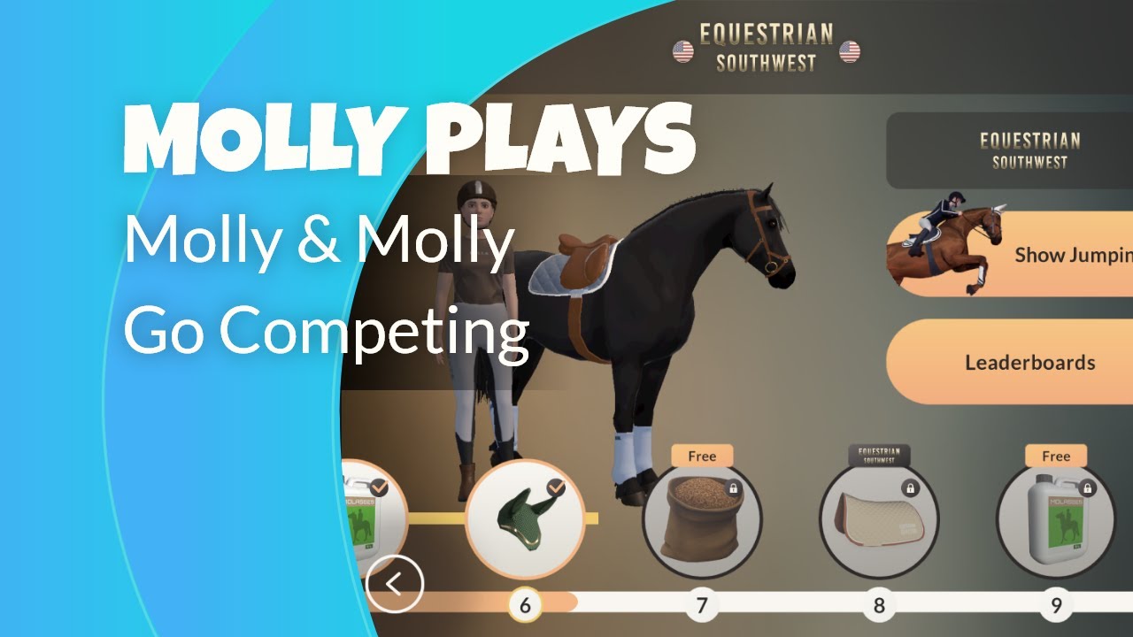 Molly & Molly go competing! - YouTube