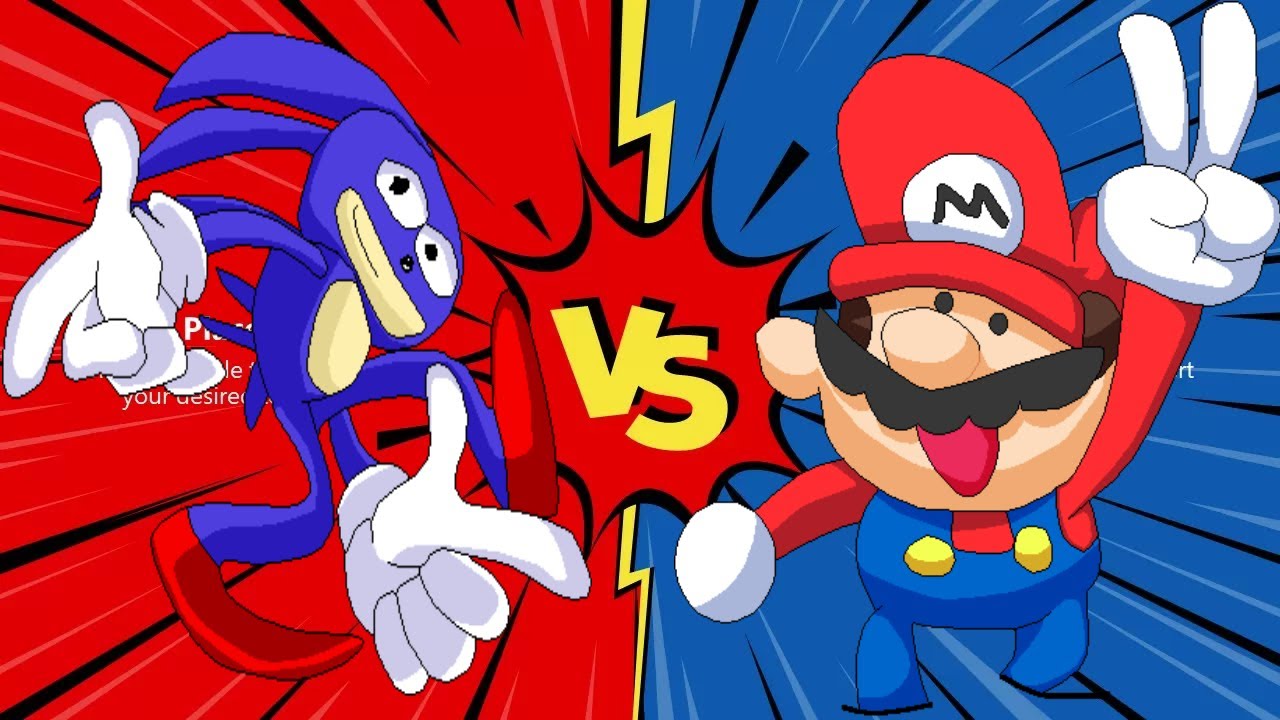 SUPER SMASH BROS CMC PLUS V9 EXTENDED SANIC VS SPEEDRUNNER MARIO - YouTube