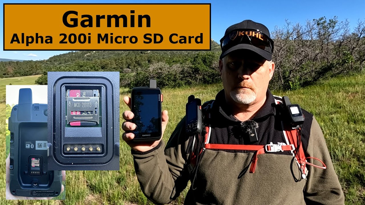 Garmin Montana 700i Micro SD Card Installation - YouTube