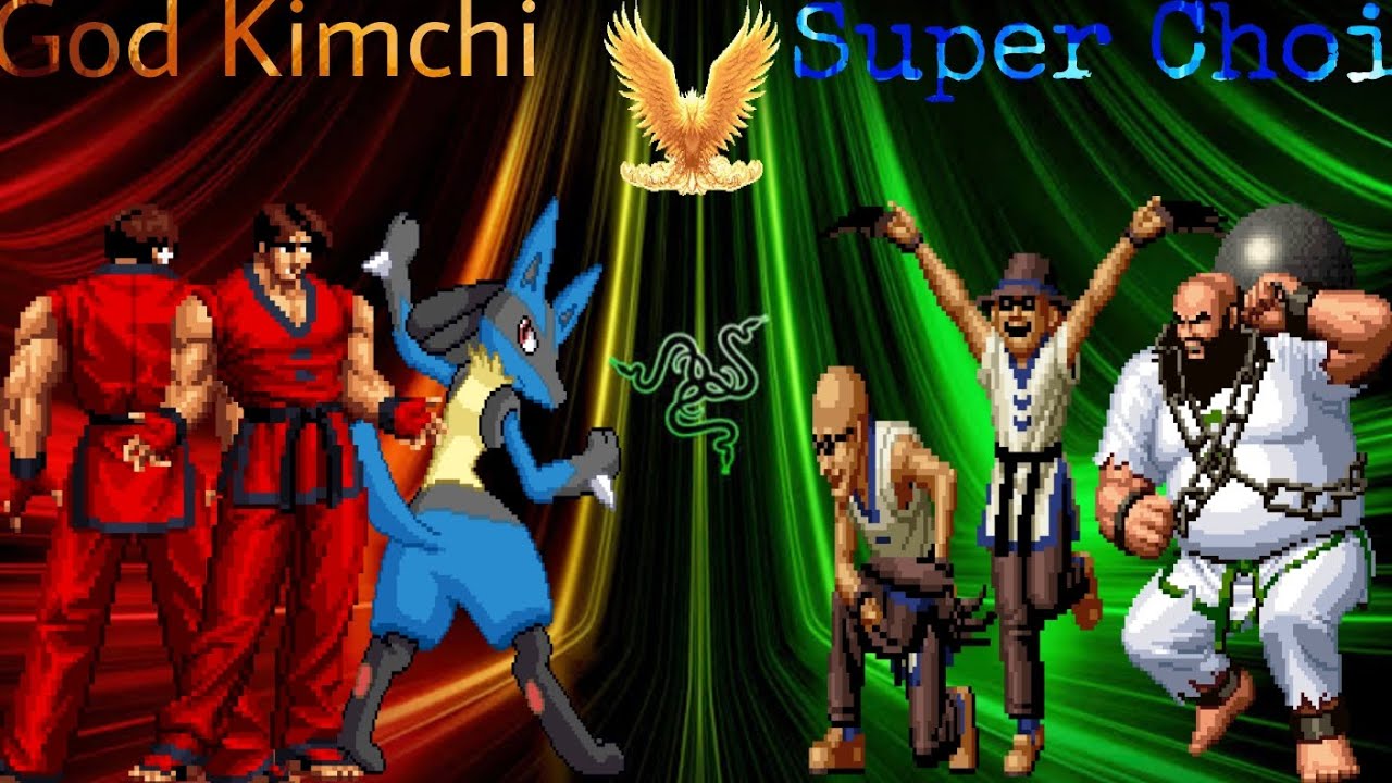 Mugen : God kimchi Vs Super Choi - YouTube