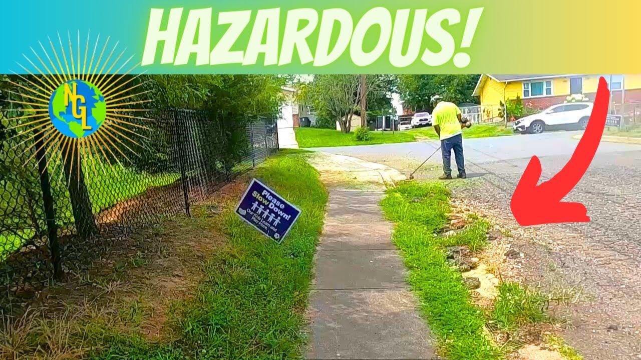 E.S.M.! This overgrown playground and hazardous sidewalks are totally ...